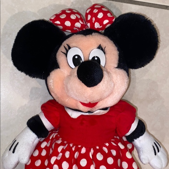 Disney | Toys | Minnie Mouse Stuffed Toy | Poshmark